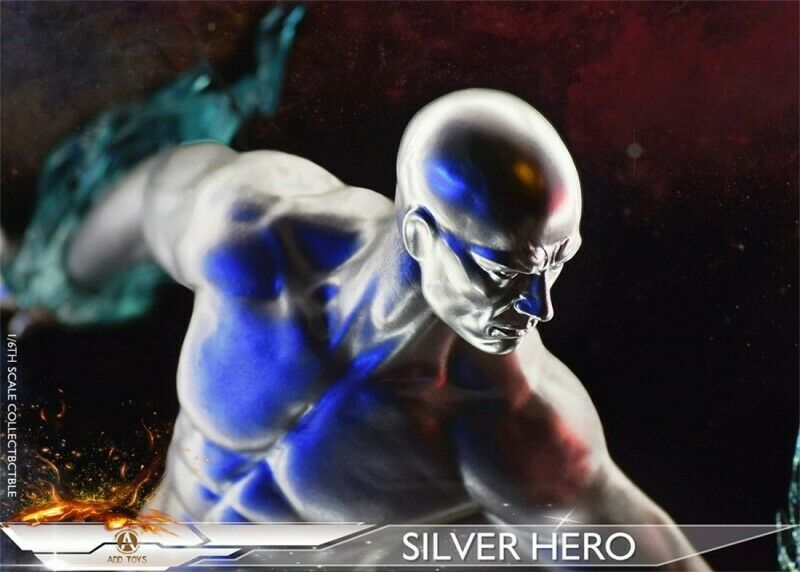 ADD TOYS 1/6 AD05 Silver Surfer Norrin Radd Normal Ver. Action Figure ...