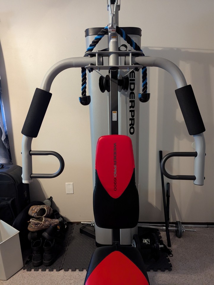 workout equipment weider pro 6900 home gym great condition | eBay