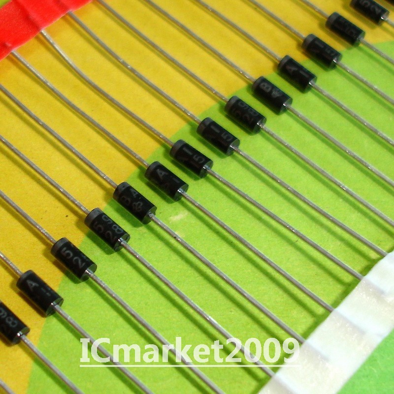 50 PCS BA159 DO-41 Fast Switching Plastic Rectifier Diodes | eBay