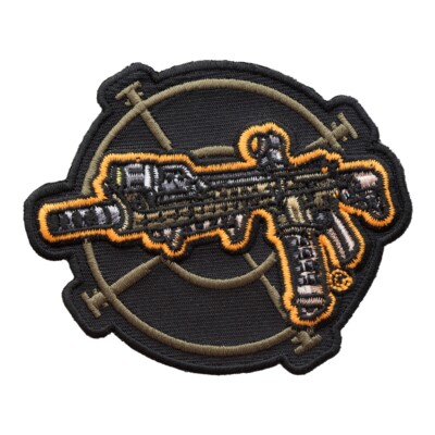 Assault Rifle Crosshairs Round Patch, Weapons Patches | eBay