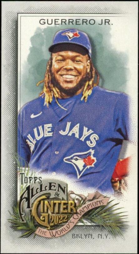 2022 Topps Allen & Ginter - Vladimir Guerrero Jr. #97 Mini Brooklyn ...