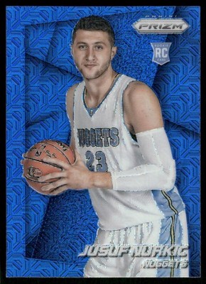 K962 JUSUF NURKIC RC 2014-15 PANINI PRIZM BLUE MOJO #280 DENVER NUGGETS ...