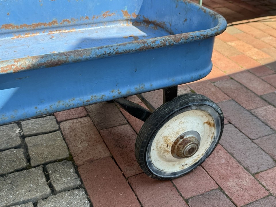 Rex Rocket Wagon - Vintage - Rare Blue Color - Barn find | eBay