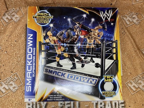 WWE Mattel 2013 Smackdown Superstar Ring Playset New Sealed | eBay