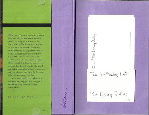 THE FATTENING HUT, PAT LOWERY COLLINS, 2003, H/C, D/J | eBay