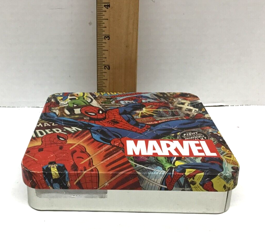 Marvel Comics Spiderman Collectors Tin EMPTY | eBay