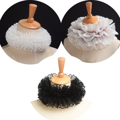Elizabethan Lace Collar Tudor Retro RUFF COLLAR Victorian Steampunk ...