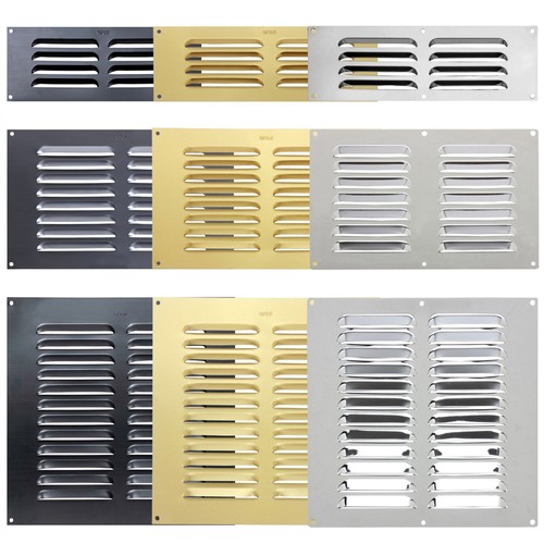 Louvre Air Vent Cover Metal Grille Venting Gas Appliances Internal ...