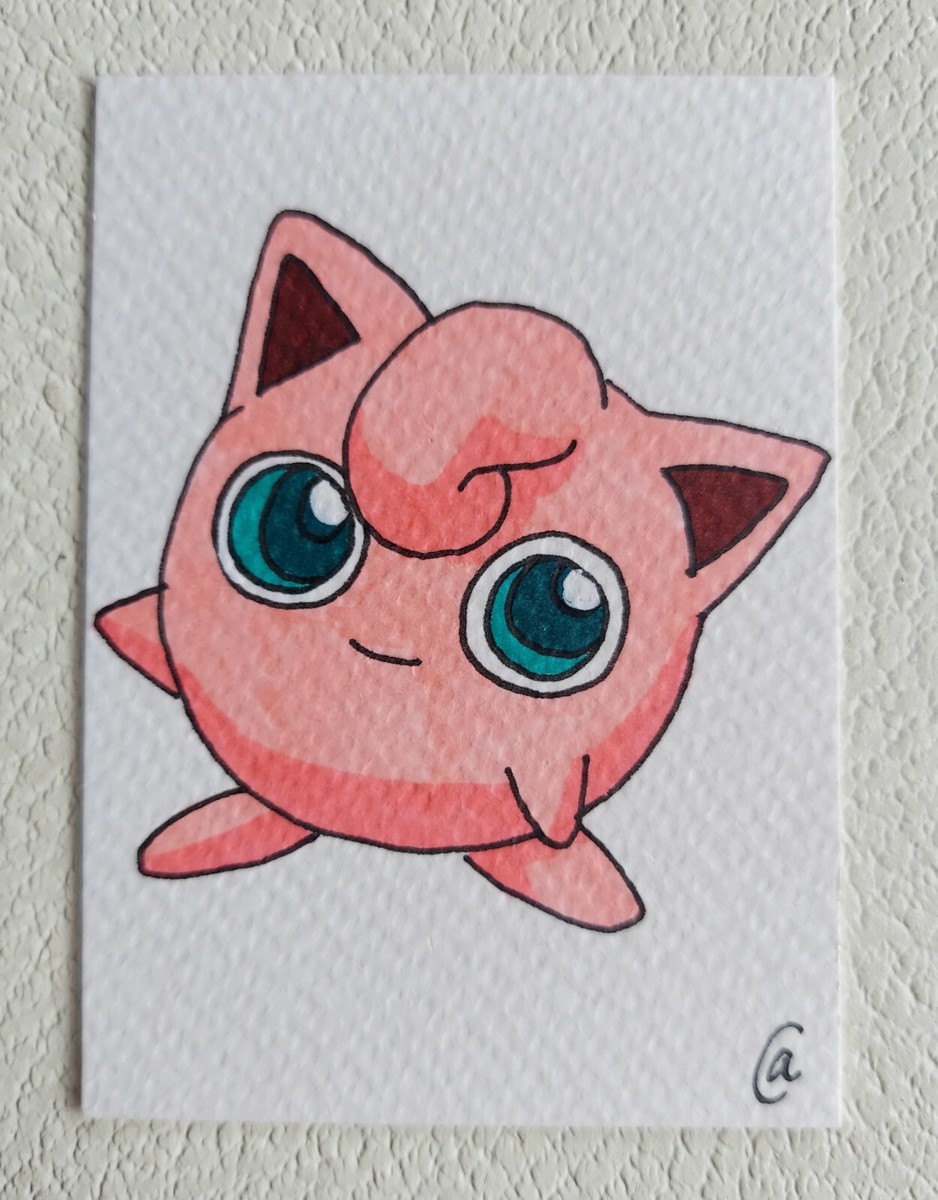 Jigglypuff Pokemon Drawing