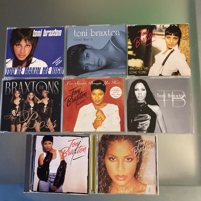 Toni Braxton & The Braxtons 8!CD LOT 6 IMPORTS The Boss Love Shoulda ...