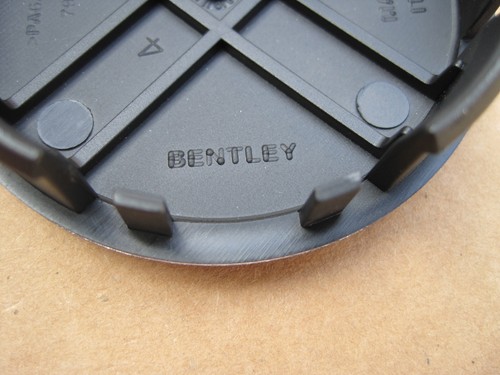 100% BRAND NEW OEM FACTORY BENTLEY GENUINE "B" WHEEL CENTER CAP OEM ...