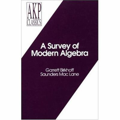 A Survey of Modern Algebra Hardcover Garrett, Mac Lane, Saunders ...
