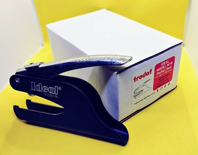 Ideal Embosser M1R Black Unit and Carrying Case New in Box | eBay