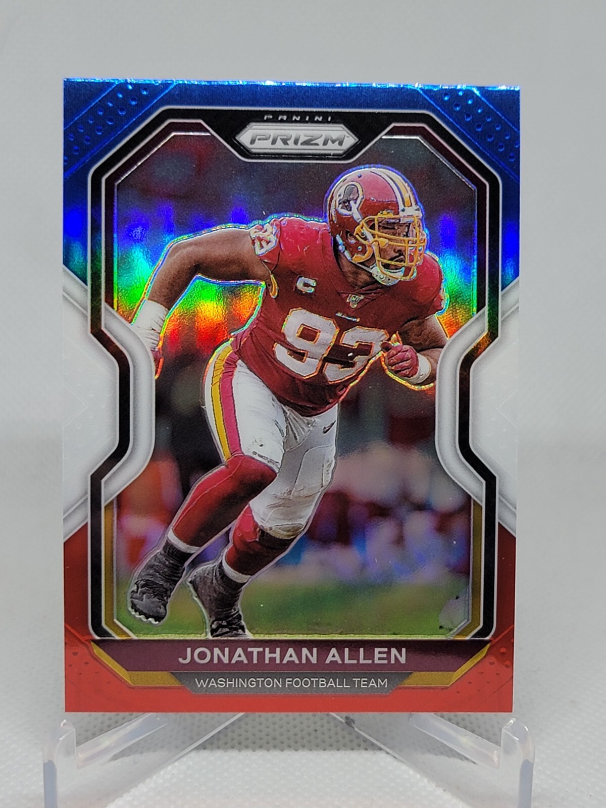 Jonathan Allen 2020 Panini Prizm Red White & Blue #183 Redskins D1C | eBay