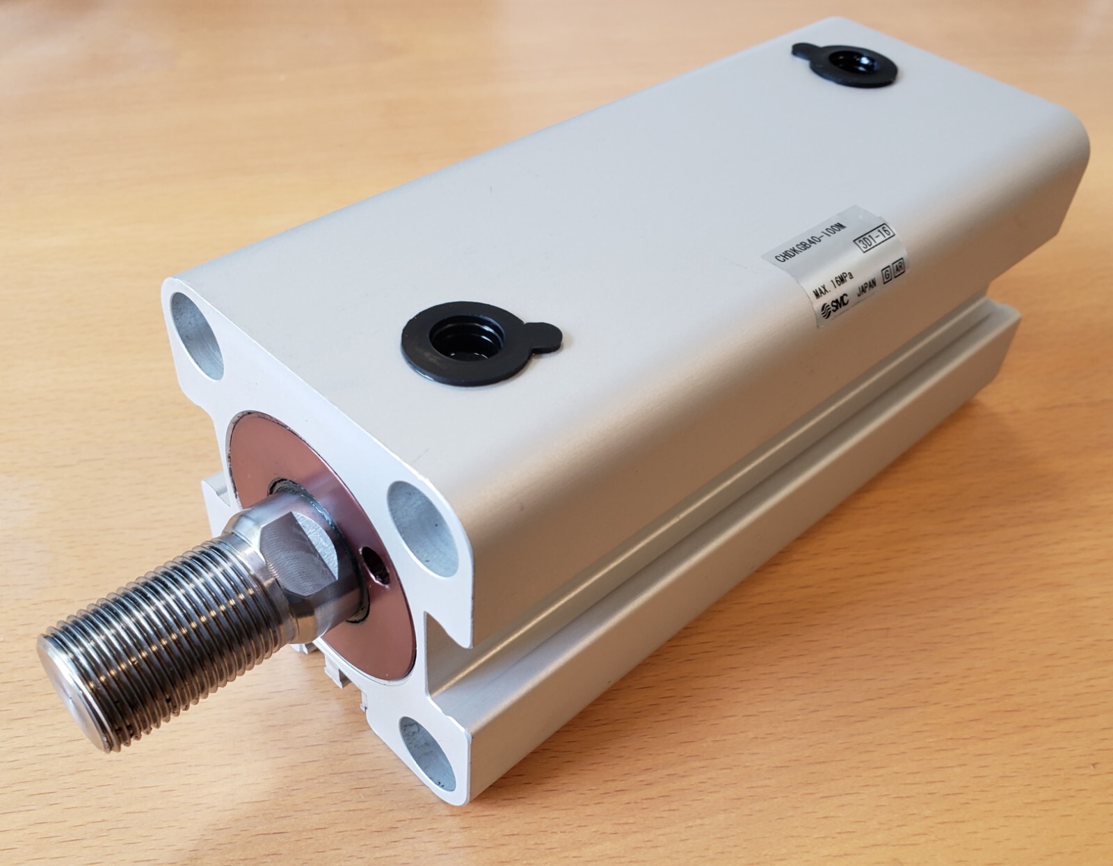 40mm Bore x 100mm Stroke, 16 MPa Compact Hydraulic Cylinder - SMC ...