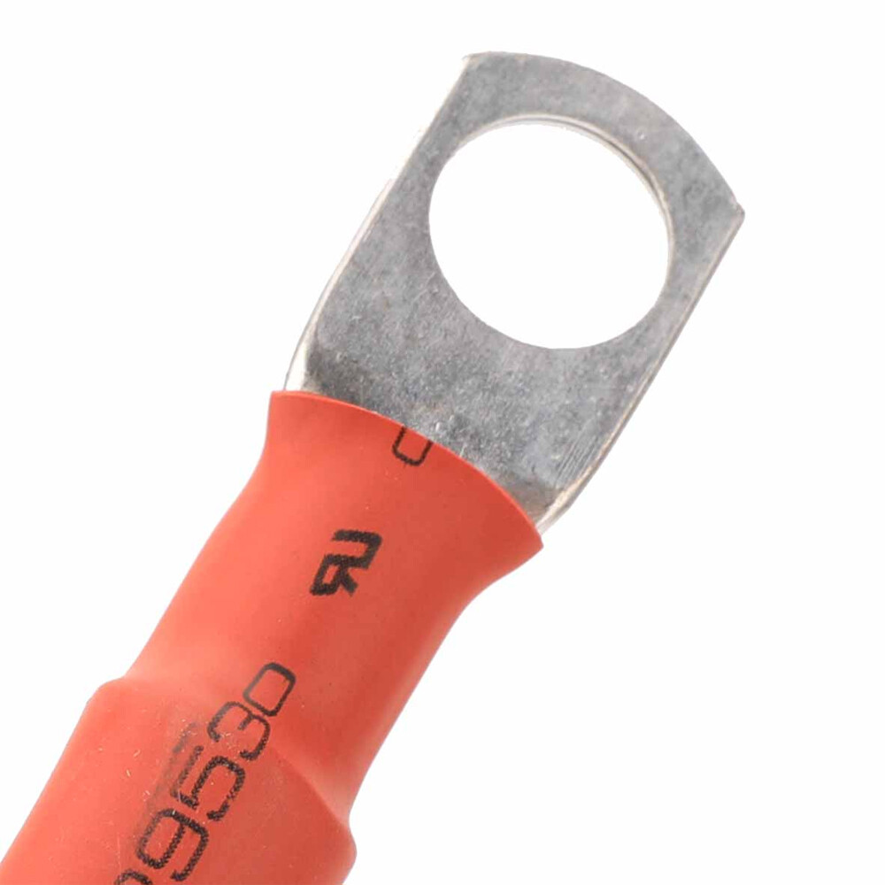 50cm 12V Battery Joiner Connector Lead DC Wire 100 Amp Cable lugs Red ...