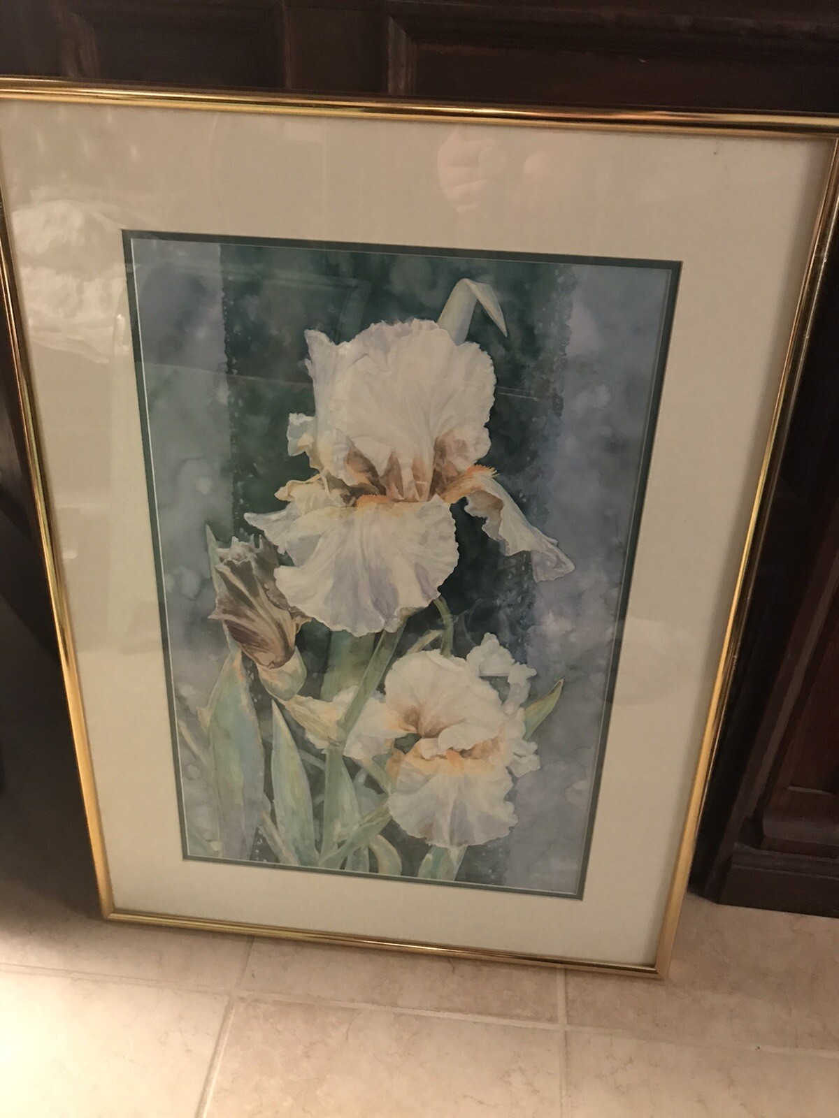 Mary Booth Cabot Iris Painting | eBay