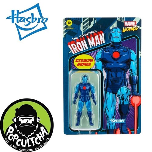 The Invincible Iron Man - Stealth Armor Iron Man Retro Kenner 3.75 ...