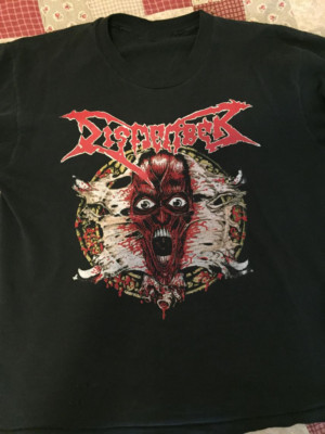 Dismember Band Black T-Shirt Cotton Unisex Short Sleeve S-5XL | eBay