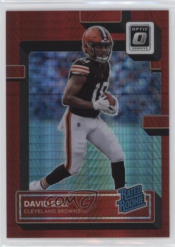 2022 Panini Donruss Optic Rated Red Hyper Prizm David Bell #232 Rookie ...