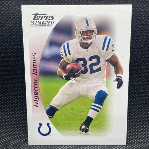 2005 Topps Draft Picks & Prospects Edgerrin James #50 HOF | eBay