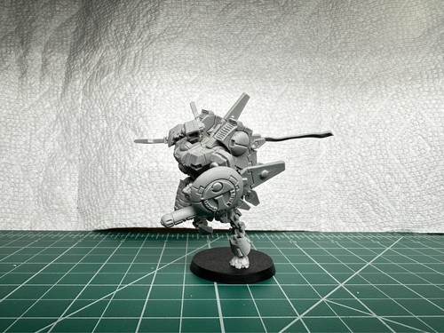 OOP Tau Empire Commander Farsight in Finecast Warhammer 40k Assembled ...