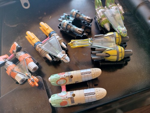 Lot of 6 Star Wars 1998 Episode 1 Pod Racer Micro Machines VINTAGE! See ...