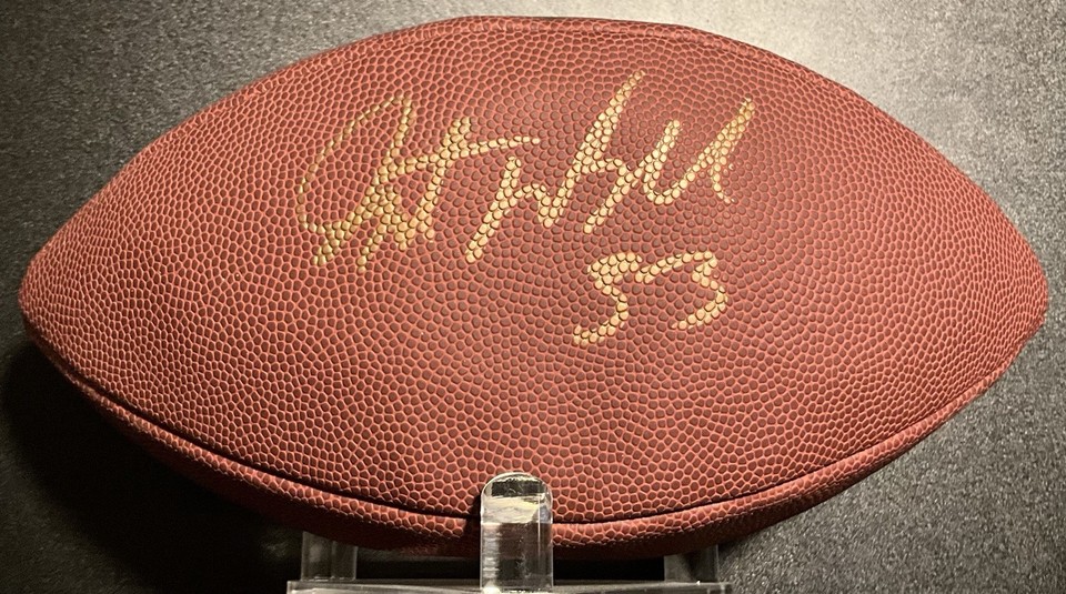 Dallas Cowboys JAVONTE WILLIAMS AUTOGRAPHED SIGNED NFL Wilson Encore ...