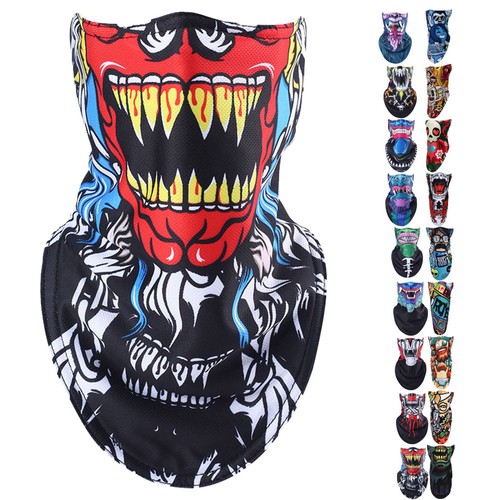 Halloween Scary Face Mask Scarf Neck Warmer Winter Neck Gaiter for Cold ...