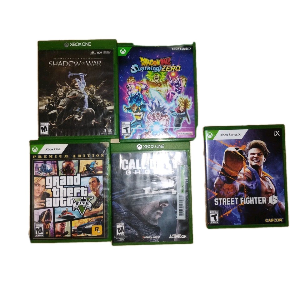 Xbox One Series X/S 1tb Bundle With Wired Controller And 5 Games | eBay