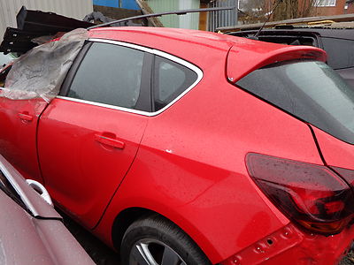 VAUXHALL ASTRA J 1.6 PETROL SRI 2012 PASSENGER SIDE REAR N/S/R DOOR ...