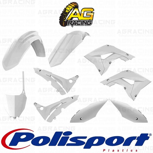 Polisport Plastics Box Kit White Restyle For Honda CR 125R 250R CRF 18 ...
