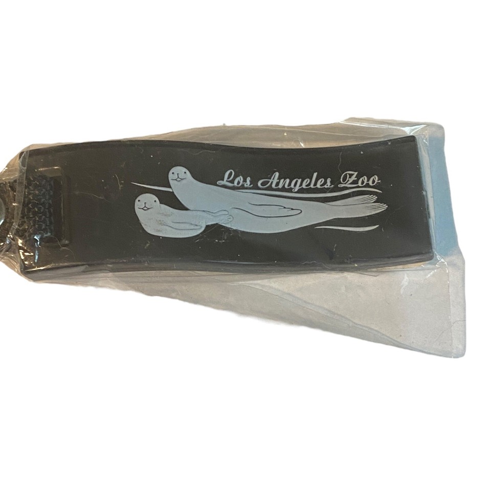 Los Angeles CA Zoo Key Ring Fob Souvenir California Keychain Sea Lion ...