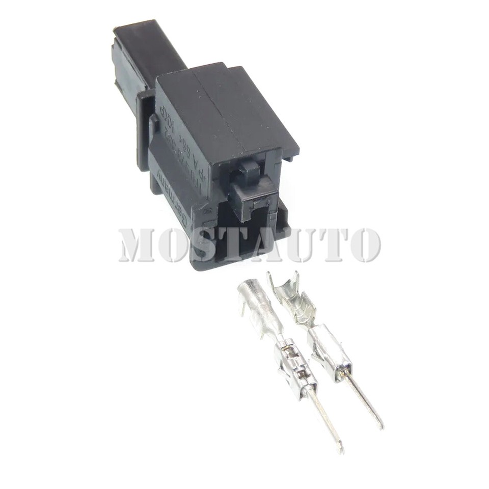 For VW Audi Skoda Seat 2 Pin Connector Plug Harness Wires 1J0973332 1J0 ...