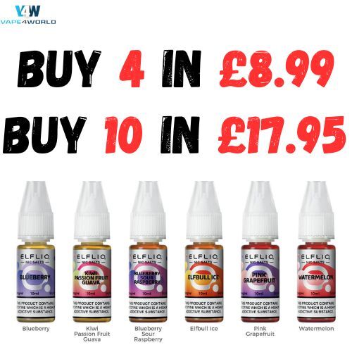 Elf liq by Elf Bar Nic Salt 10ml E Liquid 10/20mg Elfliq Mix & Match | eBay