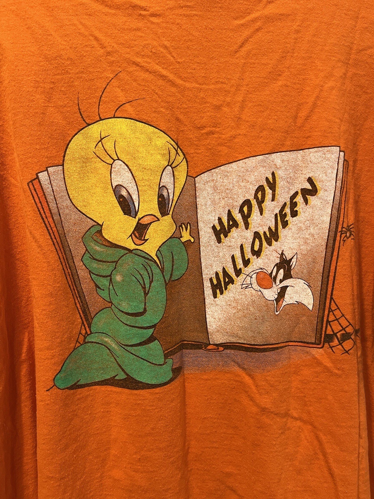Vintage Pretty Darn Scary Looney Tunes Halloween Shir… - Gem
