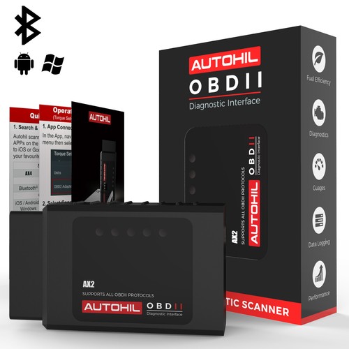 Bluetooth OBD2 Scanner For Android Torque Car Engine OBD Code Reader ...