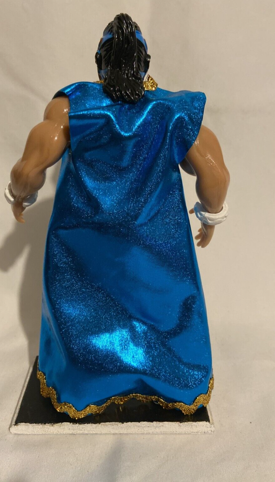 Bandido Wrestler 7 in Action Figure Mexican Toys HANDMADE PAINTED (AZUL ...