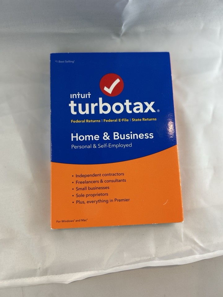 2016 TurboTax Home & Business federal e-file & state tax return for PC ...
