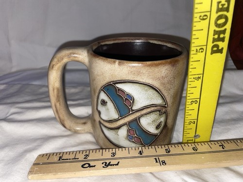 Mara Mexico Pisces Zodiac Mug, Pisces Gift, Astrology Mug, 2 Fish Yin ...