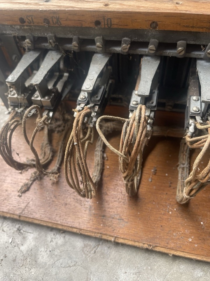 Western Electric 1915/20- 12 Key - Switch Control Panel For Tel Co Dist ...