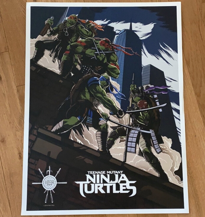 Teenage Mutant Ninja Turtles Movie Poster 2014 5 New 'Teenage Mutant