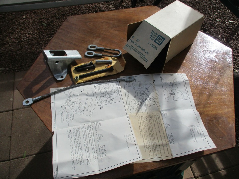 NOS 67 68 69 Camaro Z28 SS RS 1967 1968 1969 NOVA SB Chevy engine GM ...