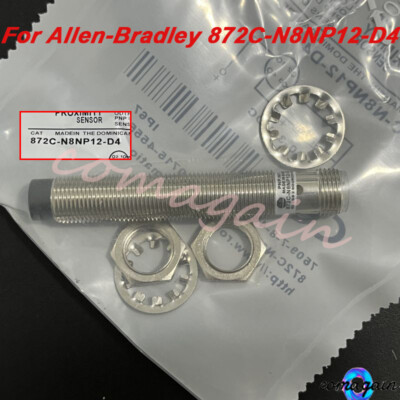 10-30VDC 200mA 8mm For Allen-Bradley 872C-N8NP12-D4 Inductive Proximity ...