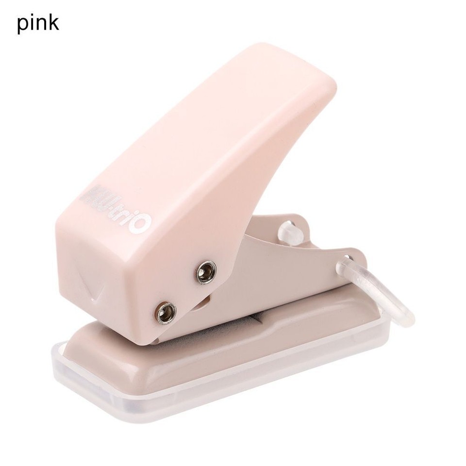 Binding Stationery Paper Cutter PVC Card Punch Mini Hole Punch Single ...