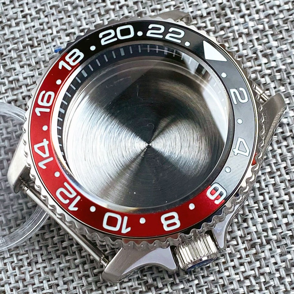 20ATM 42mm Bow Sapphire Glass Watch Case Fit SKX 007 NH35 NH36 2824 ...