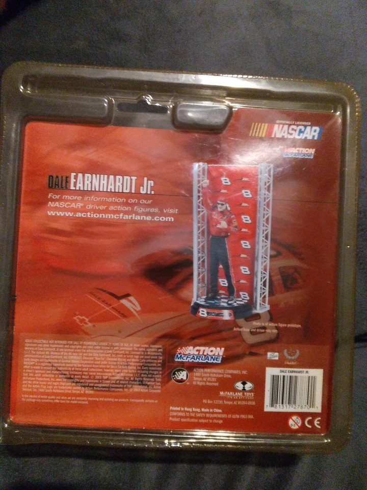 Dale Earnhardt Jr #8 Nascar 2003 Action Figure By Action McFarlane Toys ...