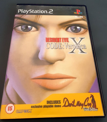 Resident Evil-Code Veronica X PS 2 COMPLETE WITH MANUAL PAL tracked ...