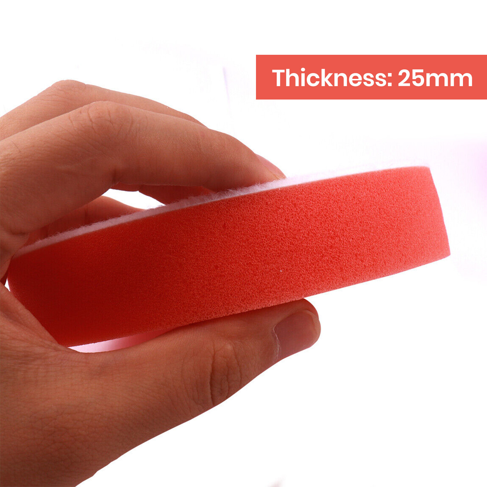 20Pcs Flat Car Polishing Foam Buffing Sponge Pad Kit for Car Polisher 4/5/6" IN | eBay