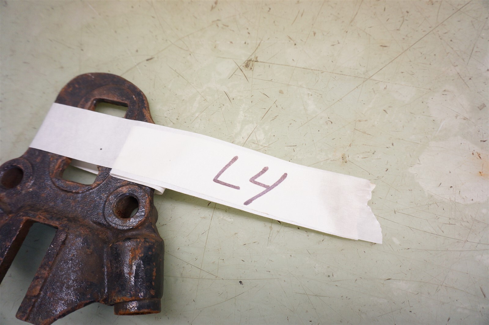 Harley Left OEM Axle Plate Knucklehead Panhead OEM L4 7 1947-1948 *TZ23 ...